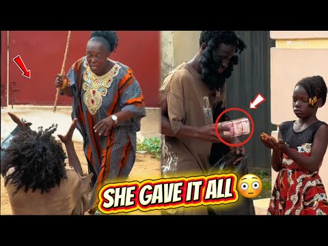 SHE TRIED TO HELP A HOMELESS MAN… THEN HER MOM DID THIS 😳#socialexperiment #humanity #kindness #usa 