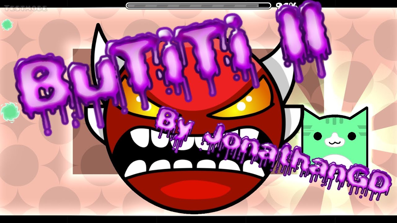 Geometry Dash - BuTiTi II [By JonathanGD] - InsaneDemon - YouTube