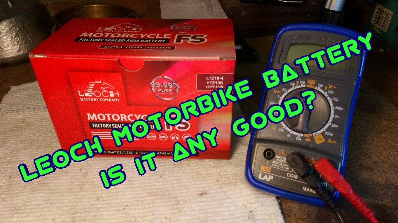 Leoch Motorbike Battery. Is it any good? (2025 update in description ...