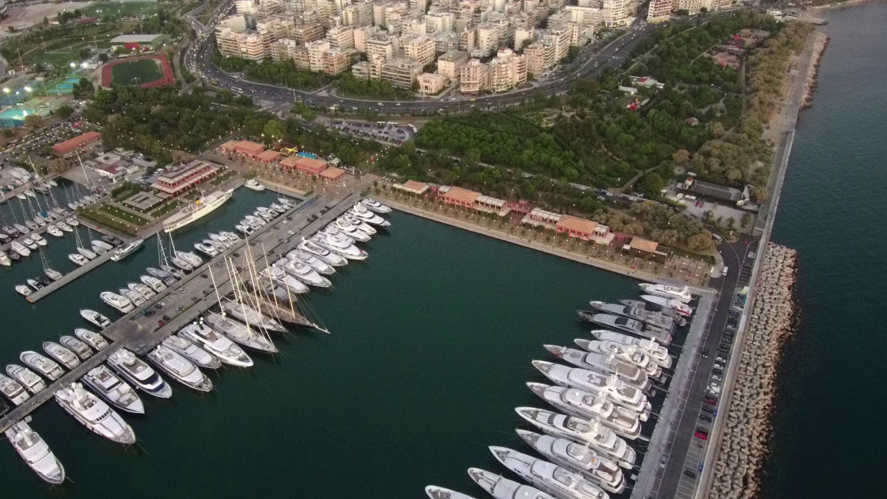 Marina Floisvou, Palaio Faliro, Greece |Xiaomi Mi Drone 4k| - YouTube