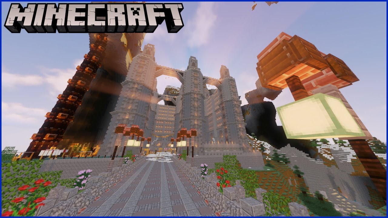 CASTLE TRADING OUTPOST - Speed Build Saturdays - Episode 2 - Minecraft ...