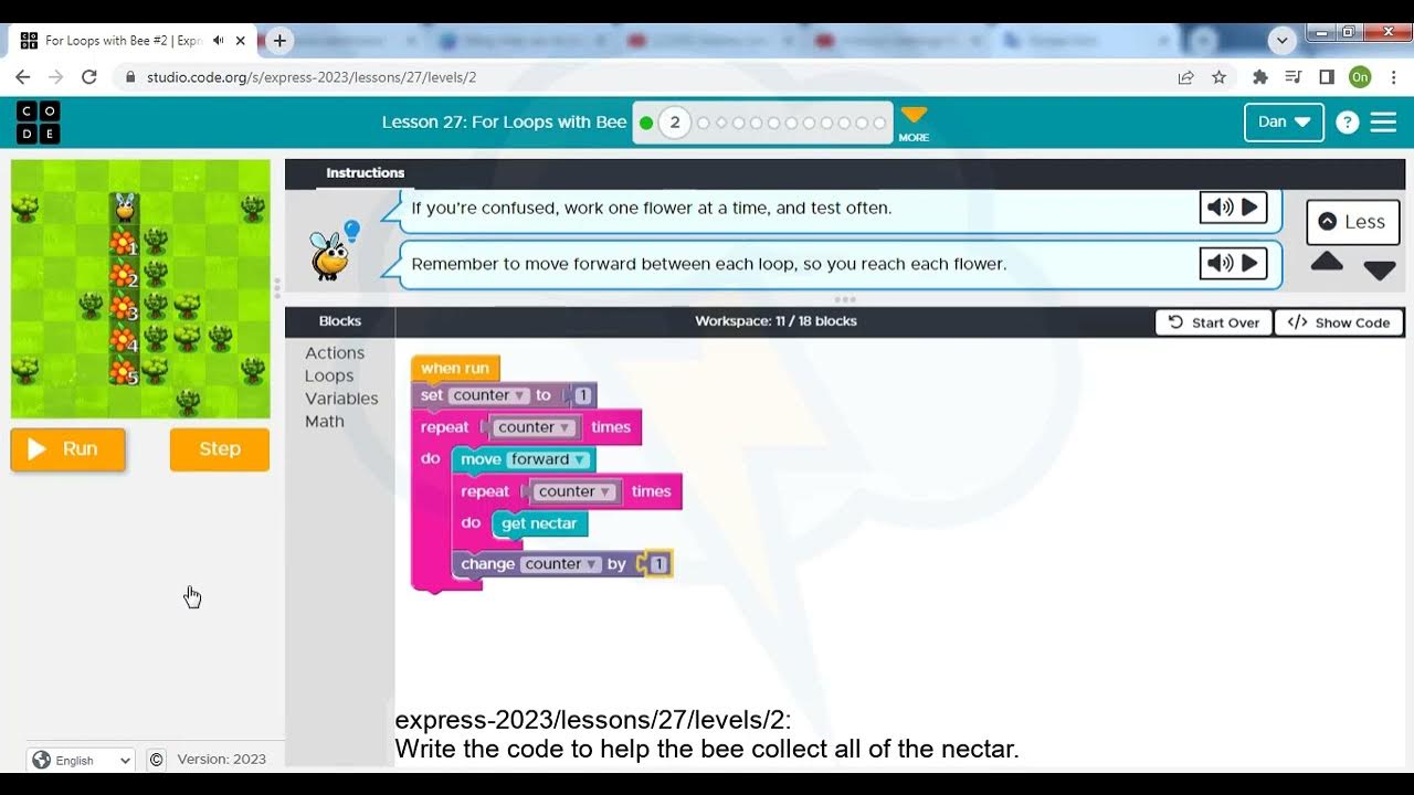 Learn Computer Science - Code.org - express-2023 L27L2 - YouTube