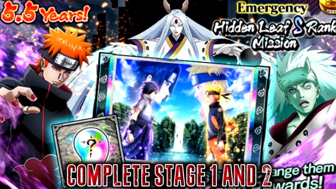 Hidden Leaf S Rank Mission Stage 1 and 2 Gameplay (Complete) - Naruto x ...