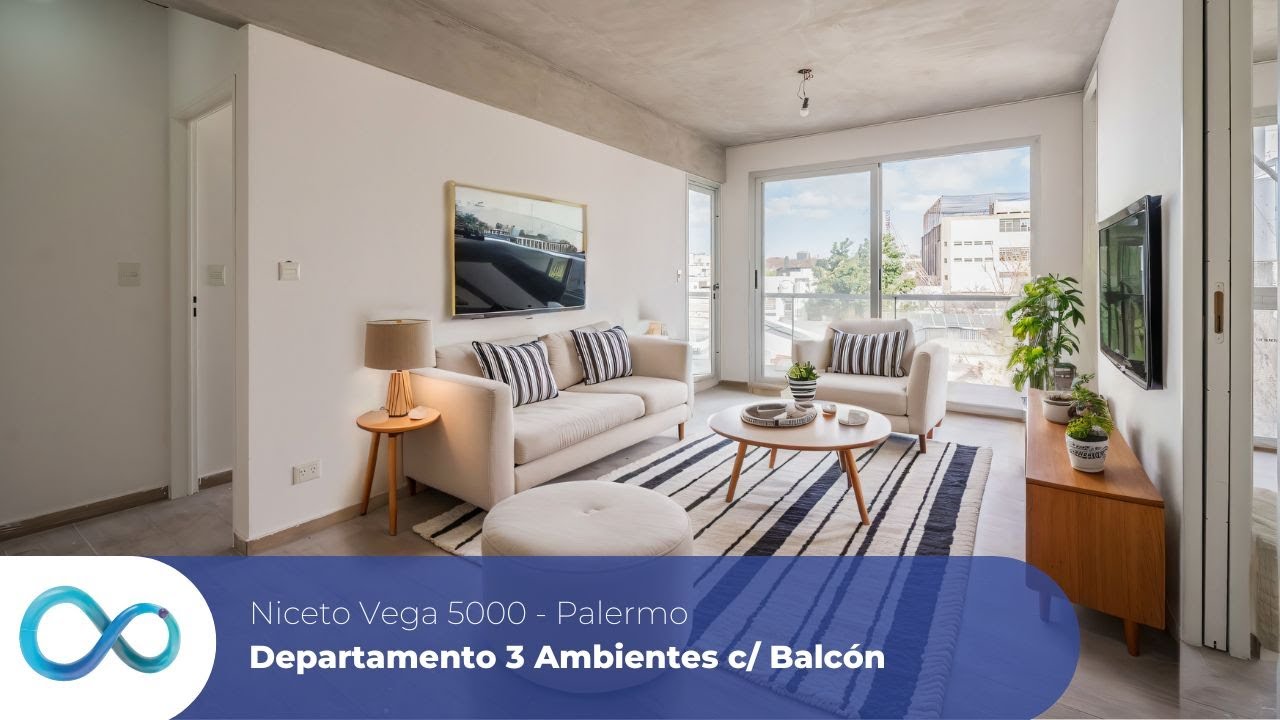 Venta Departamento 3 Ambientes c/ Balcón a Estrenar - Palermo (Niceto ...