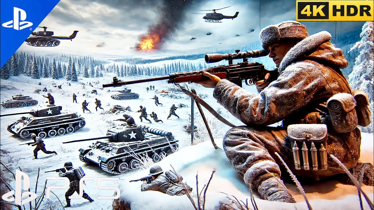 (PS5)WW2 ATTACK ON RUSSIA || Ultra Realistic Immersive Graphics ...