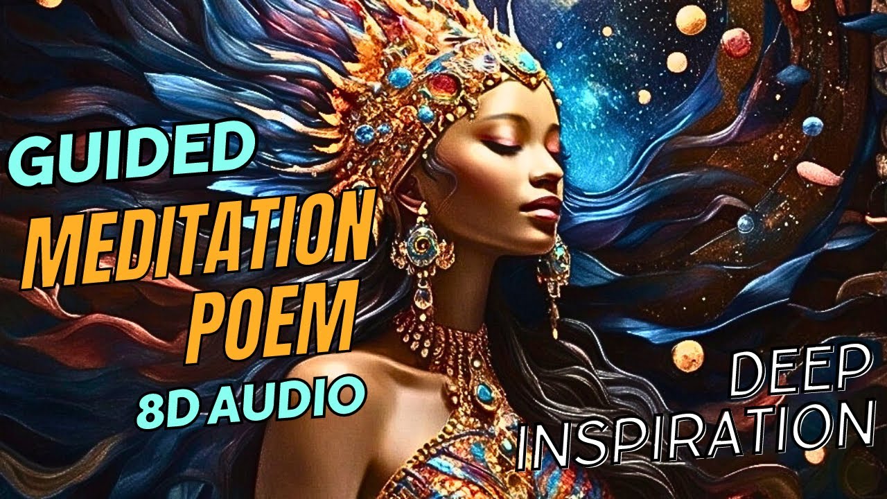 Creative Inspiration | 4 Minute Guided Meditation Poem & 8D Audio - YouTube