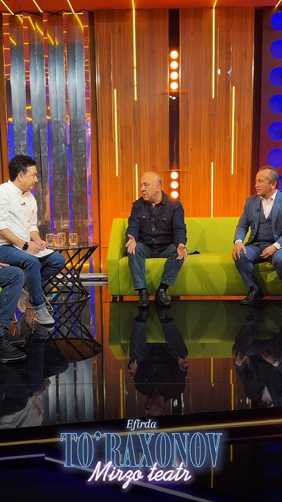 Mirzabek Xolmedov hamda Mirzo teatr - “Efirda To’raxonov” (Backstage) - YouTube