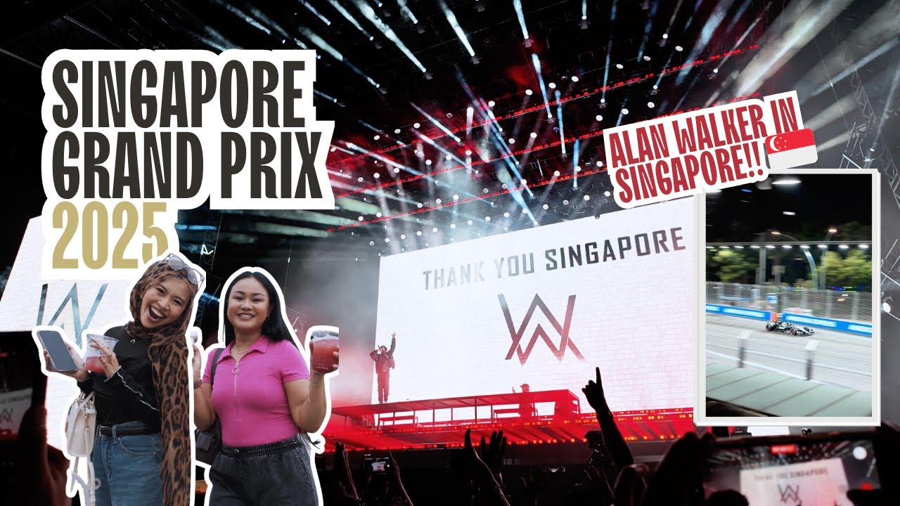 F1 Weekend x Alan Walker | My Singapore Grand Prix 2025 Experience ...