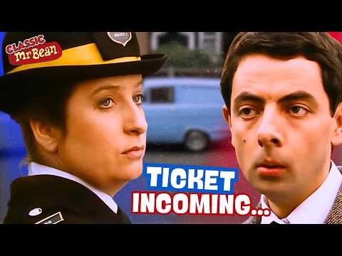 Mr Bean and The Traffic Warden | Classic Mr Bean