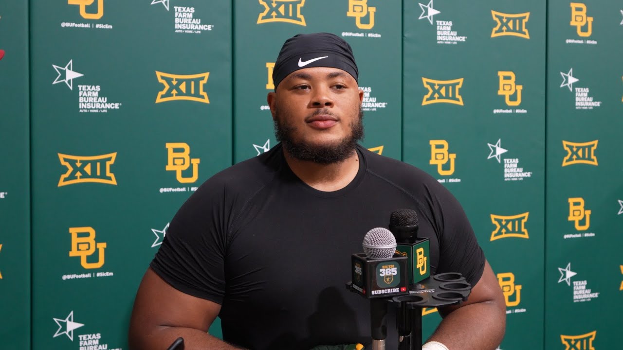 Presser: Defensive Linemen Talk Depth & Fall Camp Standouts for Baylor ...