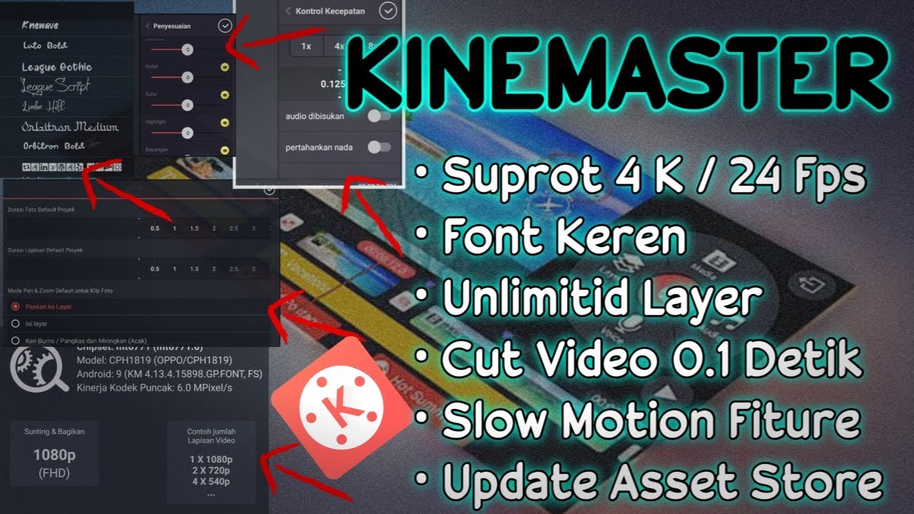 Kinemaster Pro mod apk Terbaru 2020 Versi 4.13.41 - Unlocked All ...