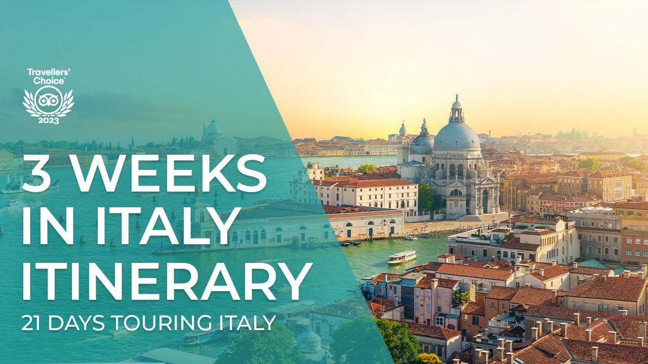 HOW TO SPEND 3 WEEKS IN ITALY - 21 Day Italy Tour Itinerary Plan - YouTube