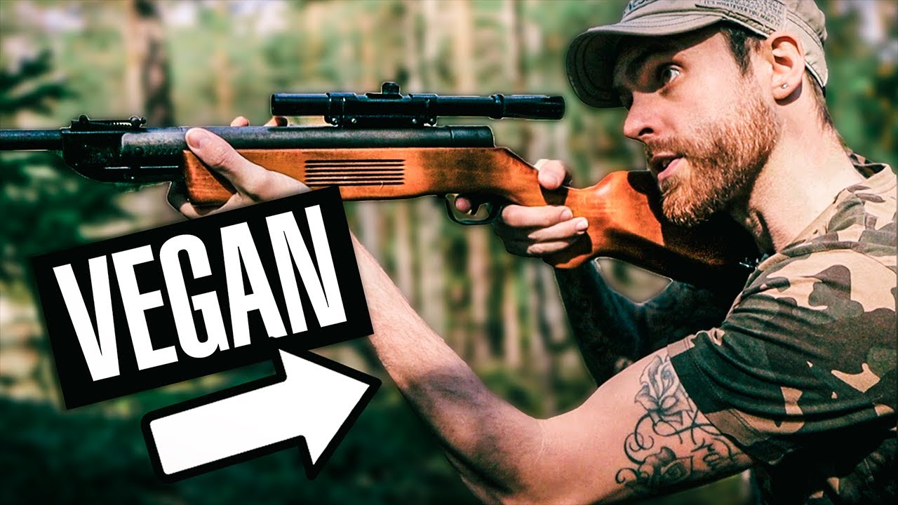 The Vegan Hunter - Vegan Goes Hunting For The First Time - YouTube