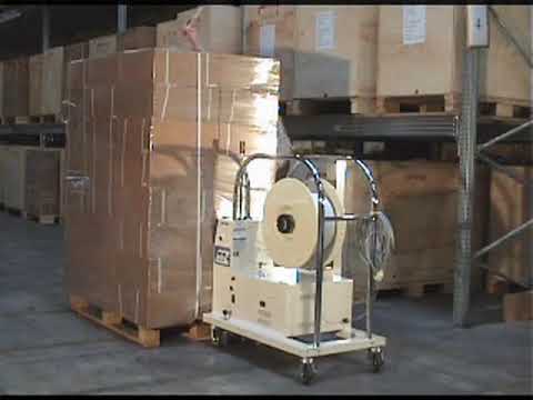 Strapack D-53PLT2 Pallet Strapping Equipment - YouTube