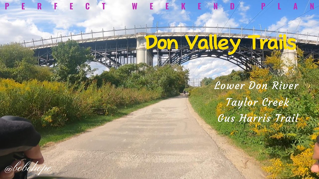Toronto Don Vally Trail Bike Ride - YouTube