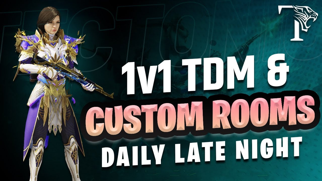 PUBG MOBILE CUSTOM ROOMS LIVE I 1V1 LIVE TDM WITH M416 - YouTube
