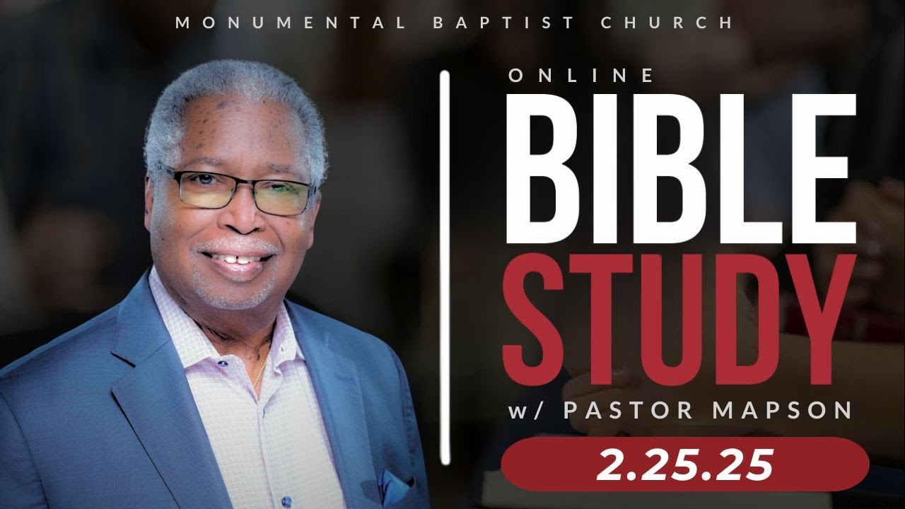 Online Bible Study w/ Pastor Mapson (2.25.25) - YouTube