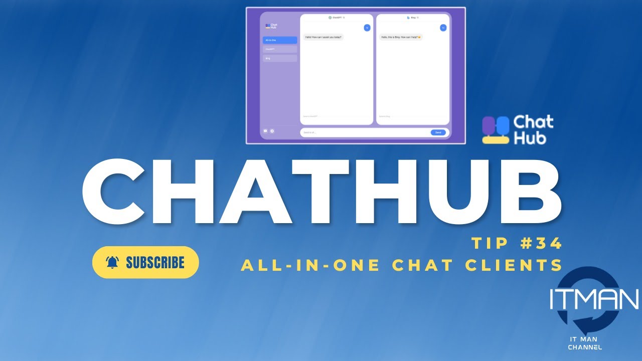 IT Man - Tip #34 - ChatHub - All In One #AI Chat Clients [Vietnamese ...