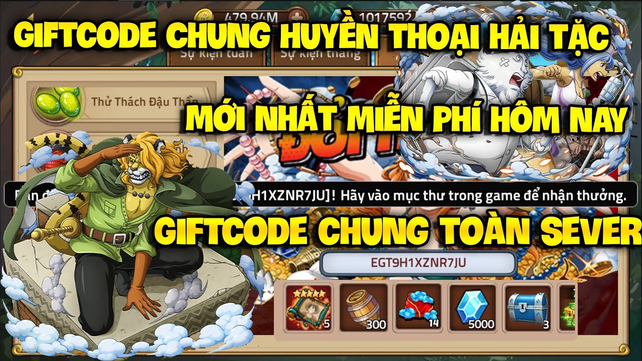 Nhận Ngay 8 Code Huyền Thoại Hải Tặc Mới Nhất | Sự Kiện Tháng Có ...