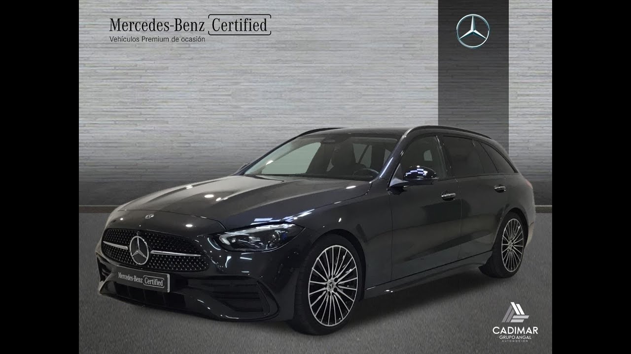 MERCEDES-BENZ CLASE C 220D ESTATE GRIS GRAFITO, 9G-TRONIC, AMG LINE, P ...