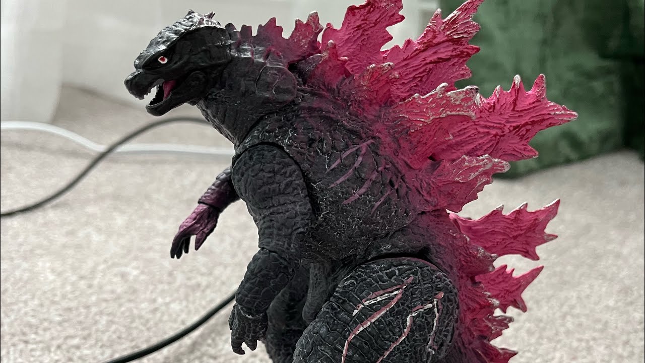 Neca godzilla 2019 KOTM Evolved custom review #actionfigures#godzilla# ...