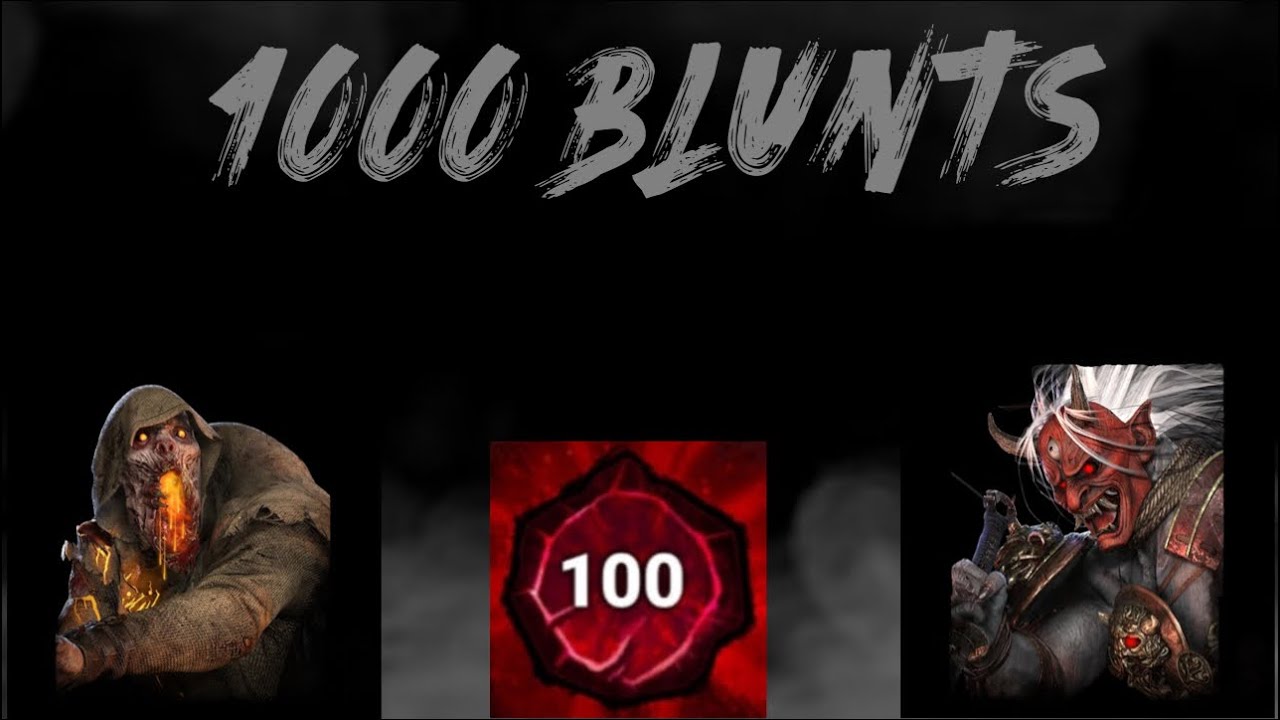 1000 Blunts (P100 Blight+P100 Oni Vs Streamers+Montage) - YouTube
