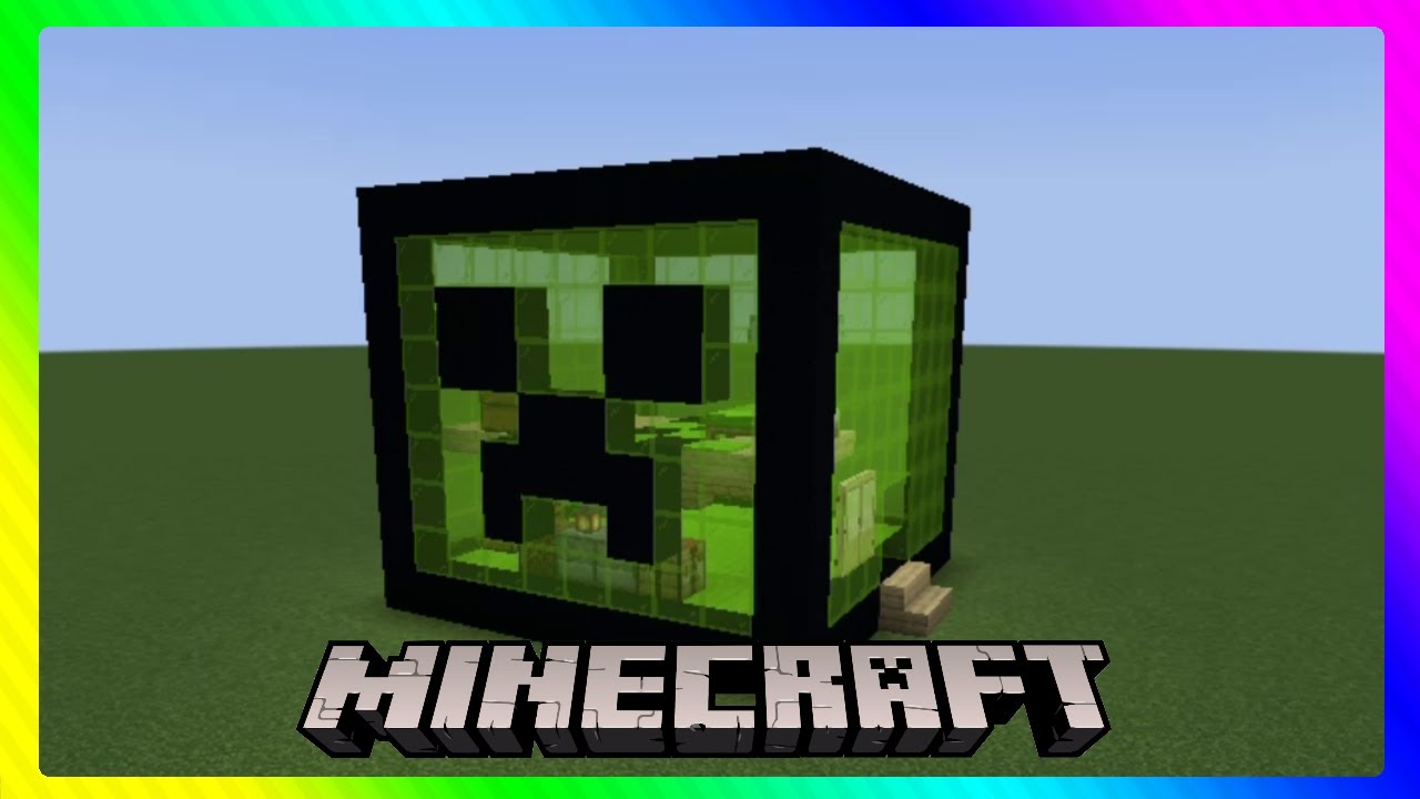 Minecraft Build Creeper House - YouTube