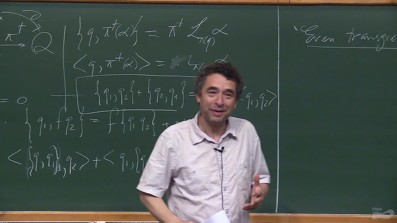 International Conference on Poisson Geometry - Paul Bressler - Odd ...