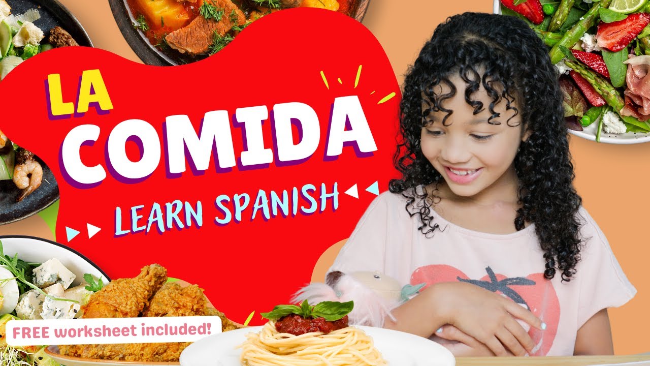 La Comida | Learn Spanish for Kids | The Spanish Playhouse - YouTube