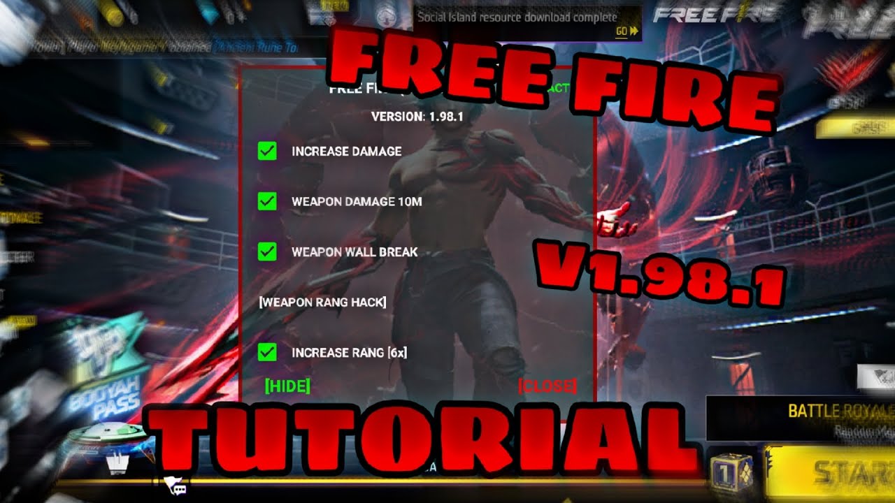 [TUTORIAL] FREE FIRE ||V1.98.1|| MOD MENU BY JAYIUZ [WORKING ONLINE] - YouTube