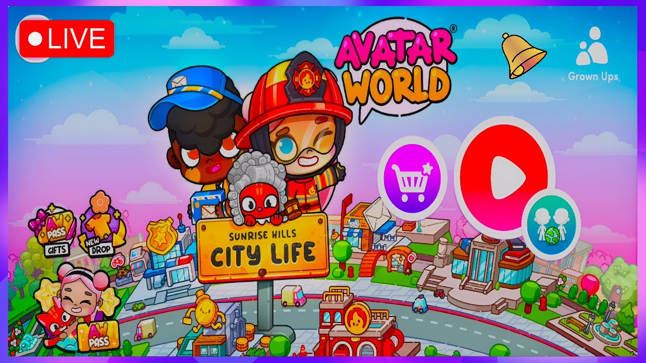 🔥 Avatar World EN VIVO Live MULTIPLAYER En DIRECTO AHORA 🌍 JOGANDO ...