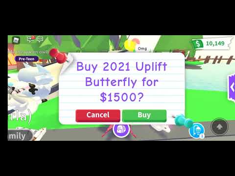 2021 Uplift Butterfly | Adopt Me! | Roblox - YouTube