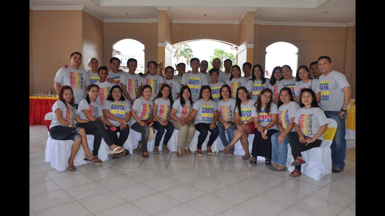 Sindalan High School BATCH '89: Silver Jubilee Celebration - YouTube