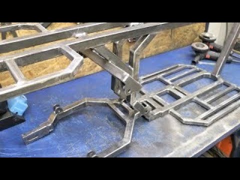How to make a motorcycle in a small workshop!#1 - YouTube