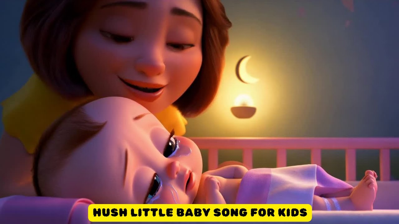 Hush Little Baby Song for Kids | Sweet Lullaby with Soothing Melodies ...