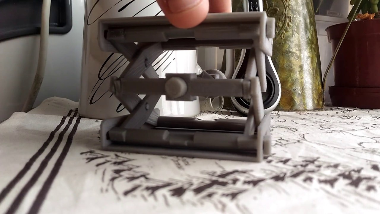 3D Printed Platform Lift - YouTube