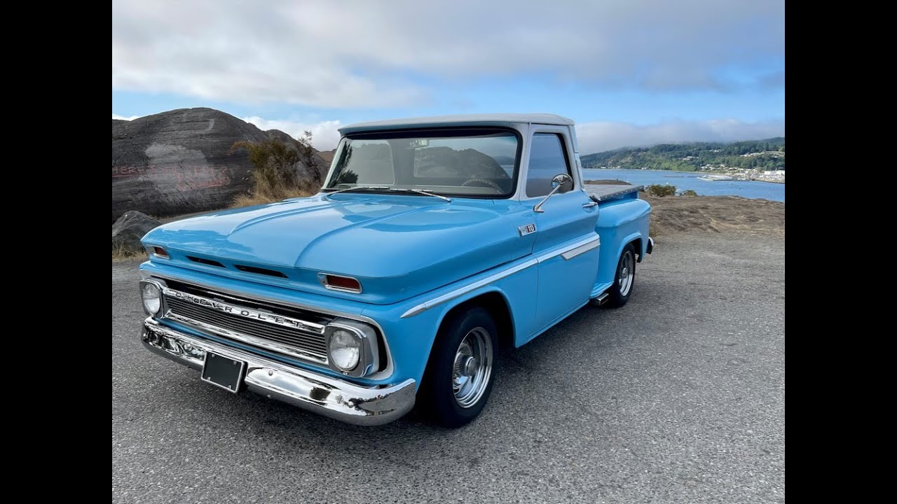 1965 Chevy Big window PU - YouTube