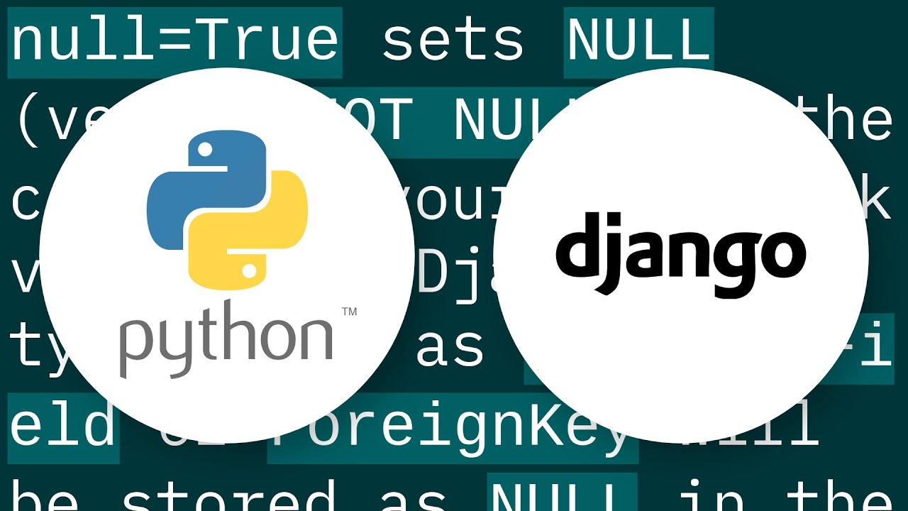 What is the difference between null=True and blank=True in Django? - YouTube