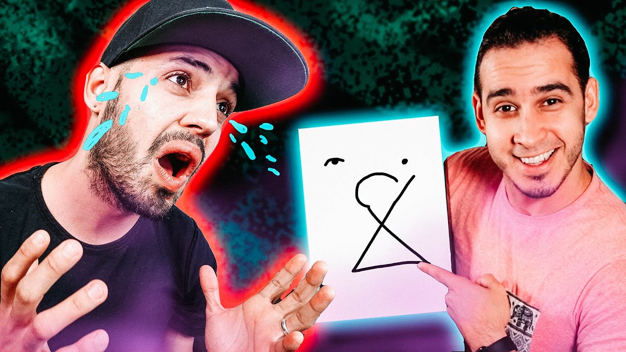 HAGO EL RETO DEL GARABATO CON HAROLDARTIST en un DIRECTO - YouTube