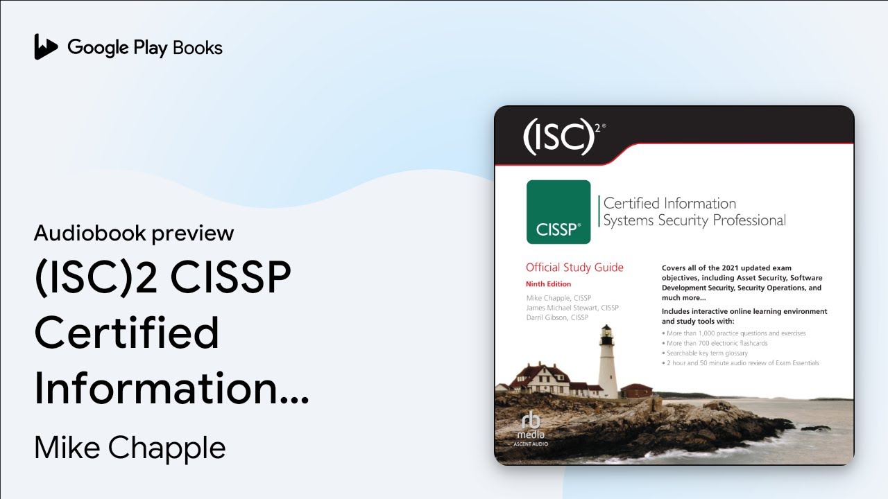 (ISC)2 CISSP Certified Information Systems… by Mike Chapple · Audiobook preview - YouTube