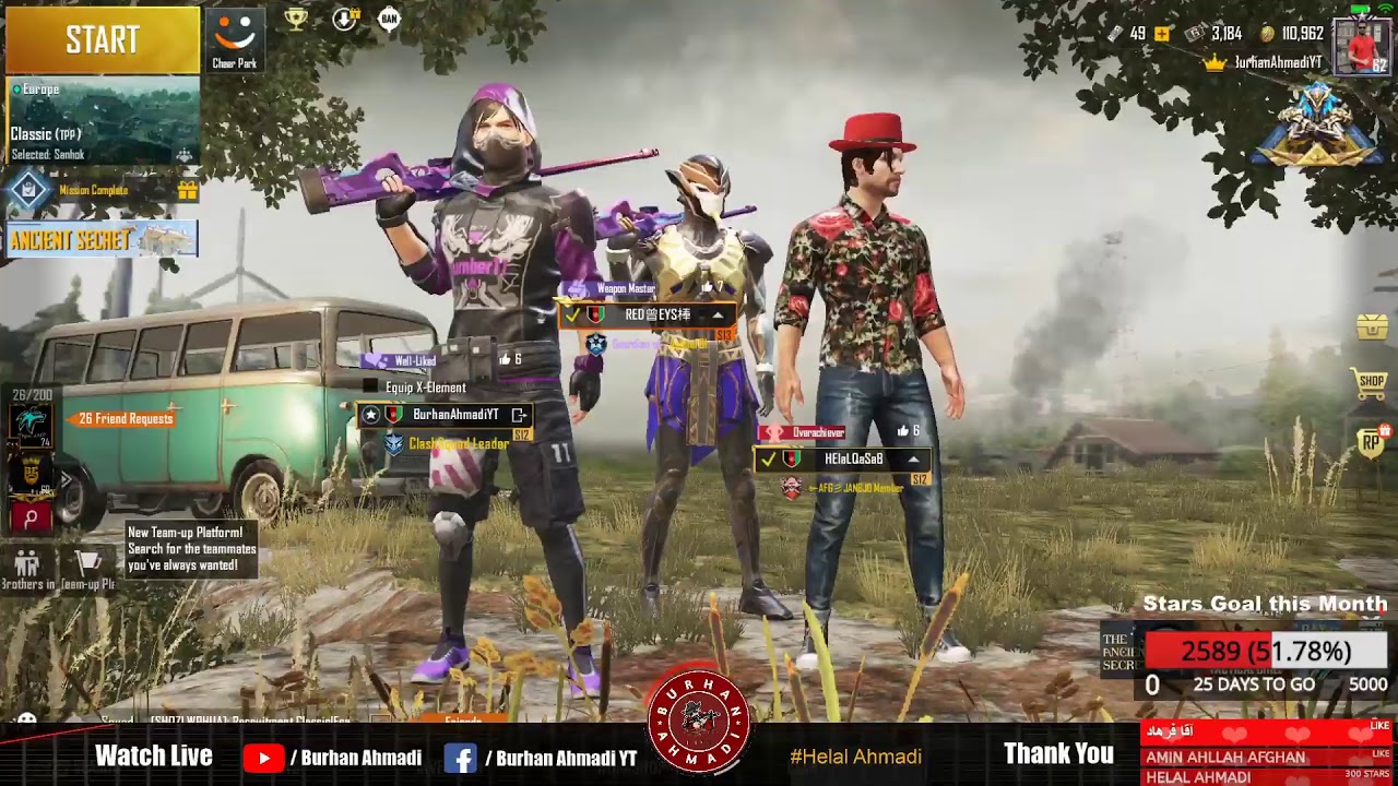 AFG KING | PUBG Mobile | LIKE AND FOLLOW - YouTube