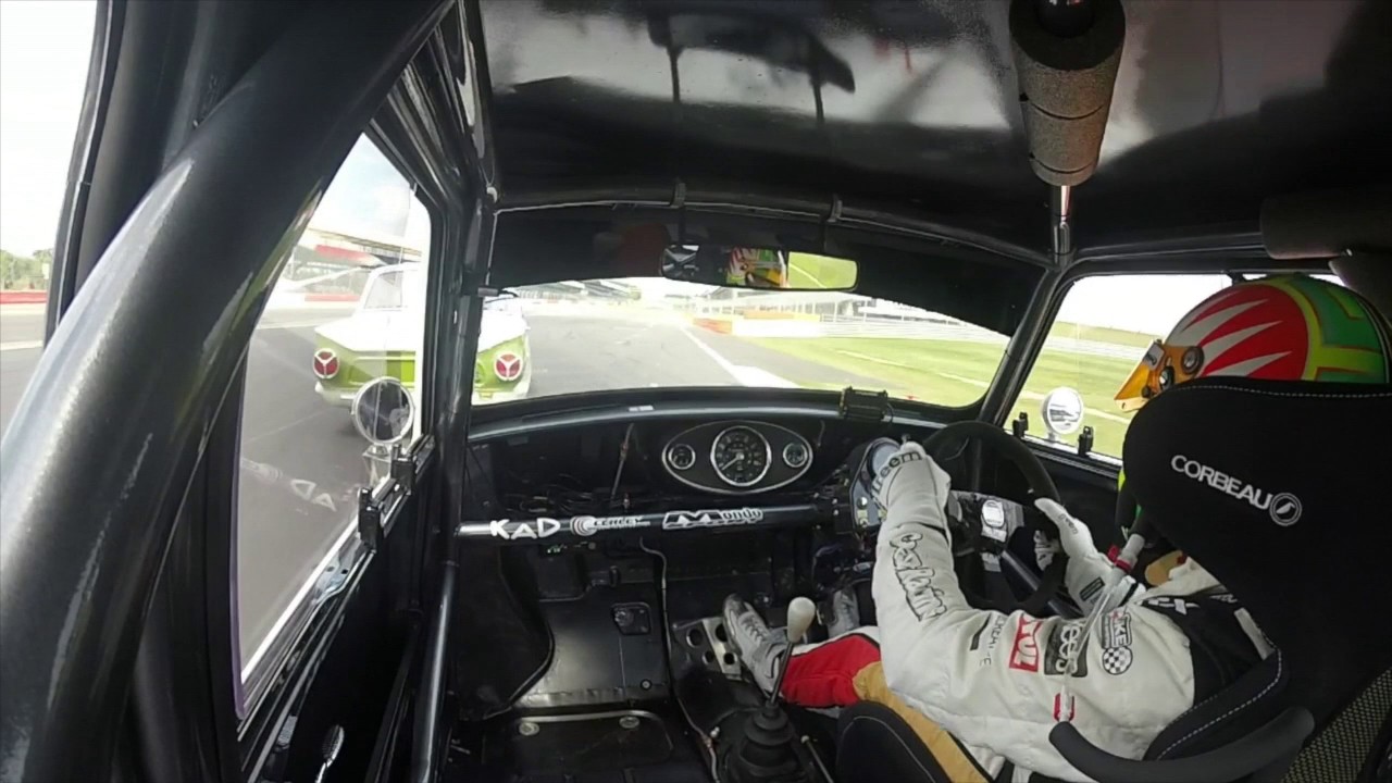 Mini Cooper Vs Lotus Cortina - Driven by Matt Kelly - Masters Historic ...