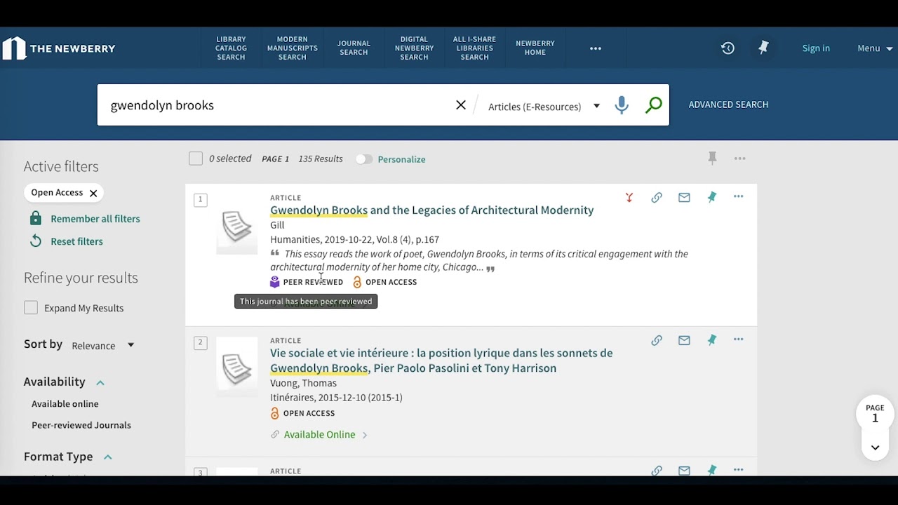 Finding eResources in Our Online Catalog - YouTube