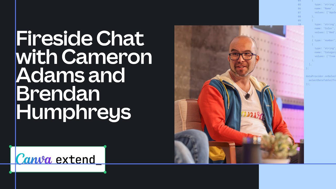 Fireside Chat with Cameron Adams and Brendan Humphreys (Full) - YouTube