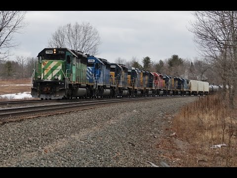Another Monster Consist on CSX Q384 - New Scotland, NY 3/15/15 - YouTube