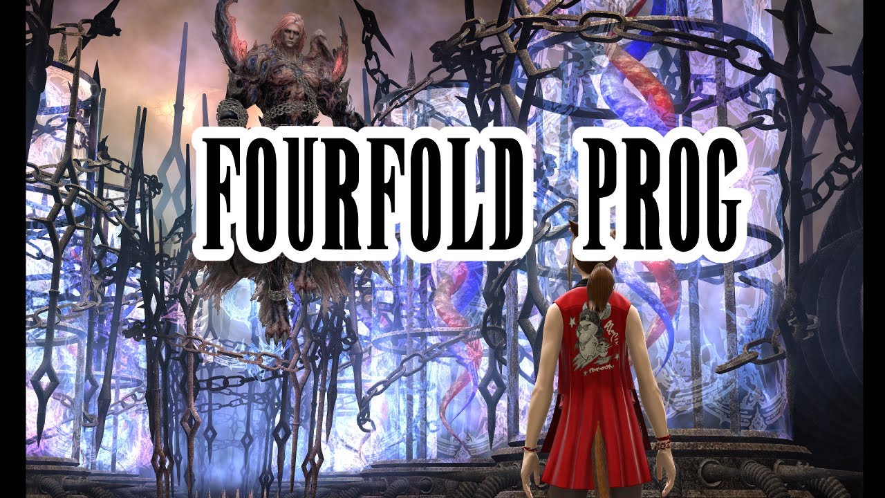 FFXIV - P8S Fourfold Prog - YouTube