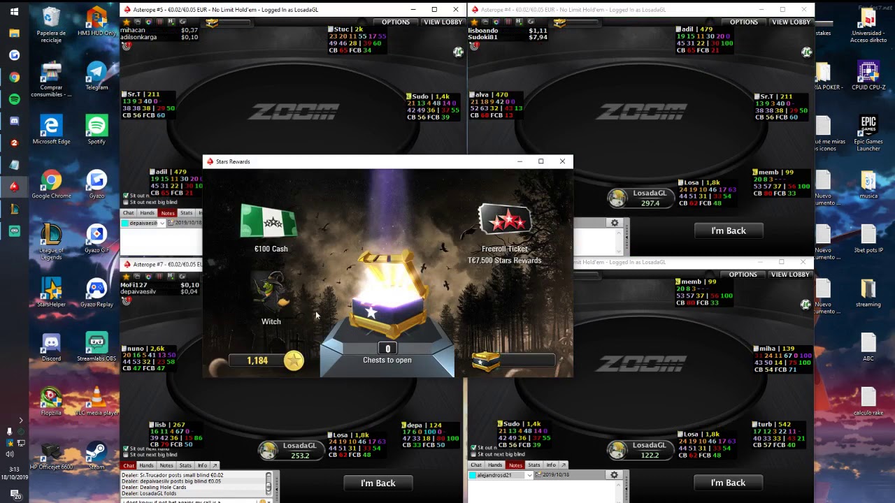 100€ Gold Chest Pokerstars Star Rewards #rakeback - YouTube