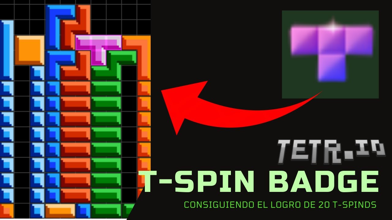 T-SPIND BADGE ACHIEVED!! | TETRIO 40L 20 TSD | - YouTube