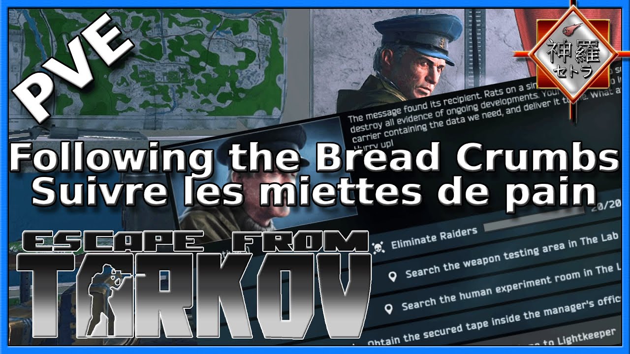 LIGHTKEEPER : Following The Bread Crumbs/Suivre les miettes de pain ...