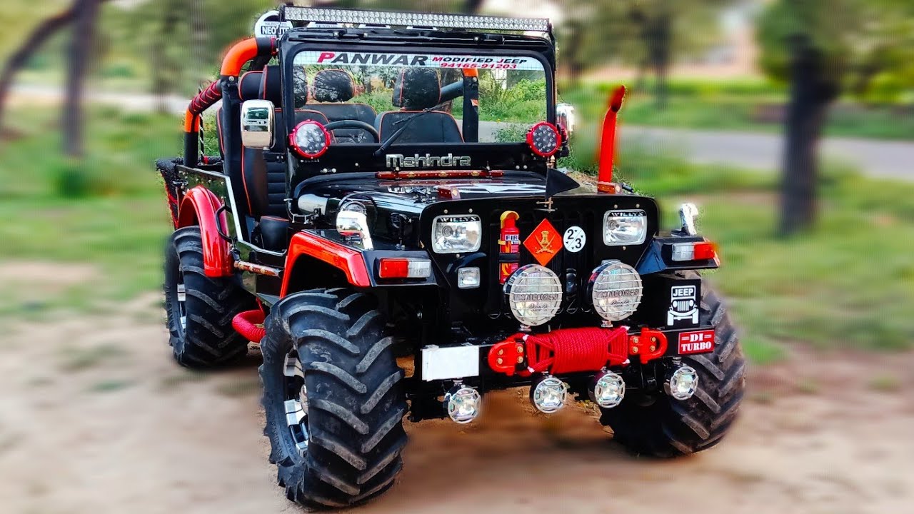 Panwar Modified Jeep | Modified Jeep In Punjab - YouTube